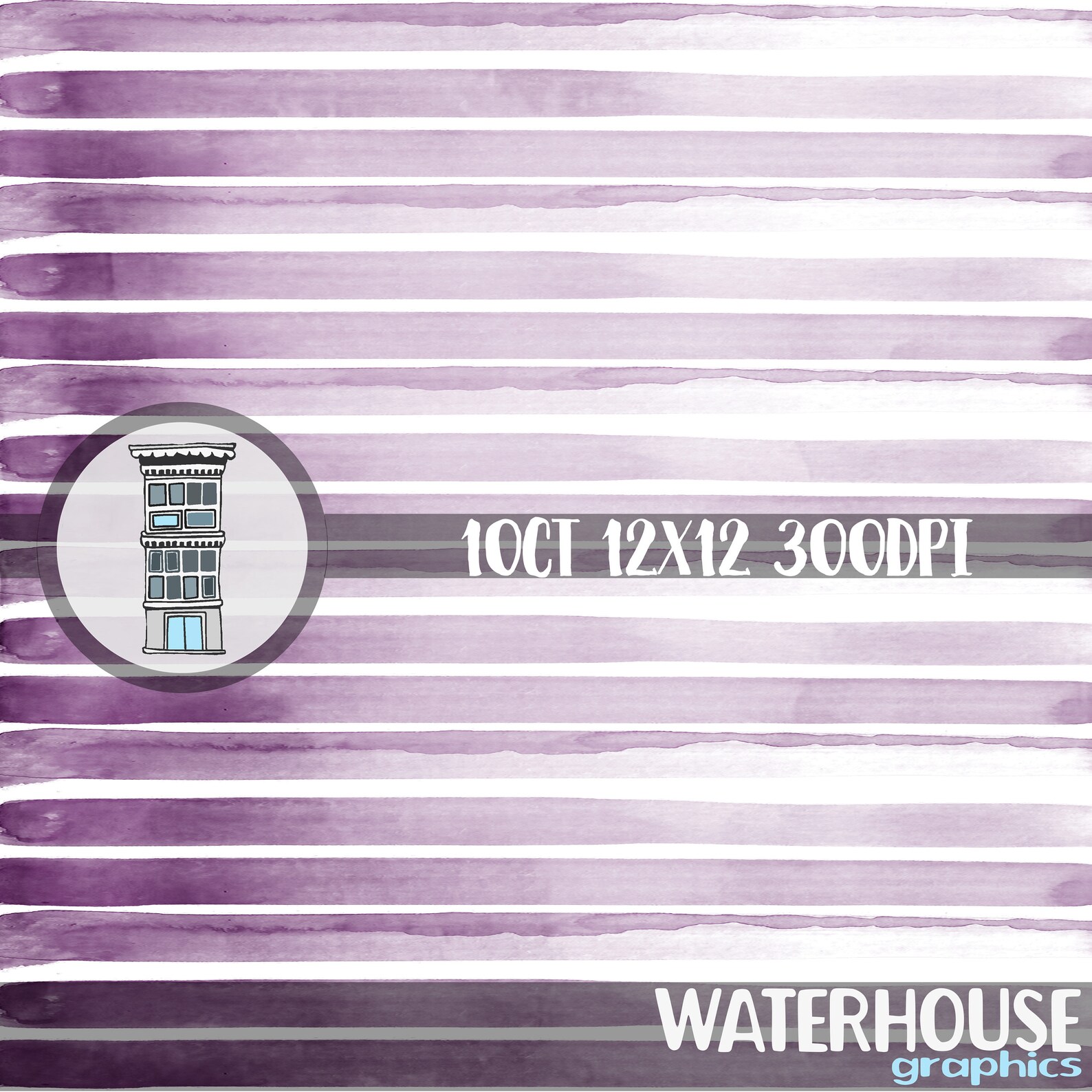 Watercolor Bright Purple Digital Paper Pack INSTANT Digital | Etsy