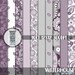 Digital Paper Pack Purple Paisley INSTANT DOWNLOAD Paisley Patterns ...