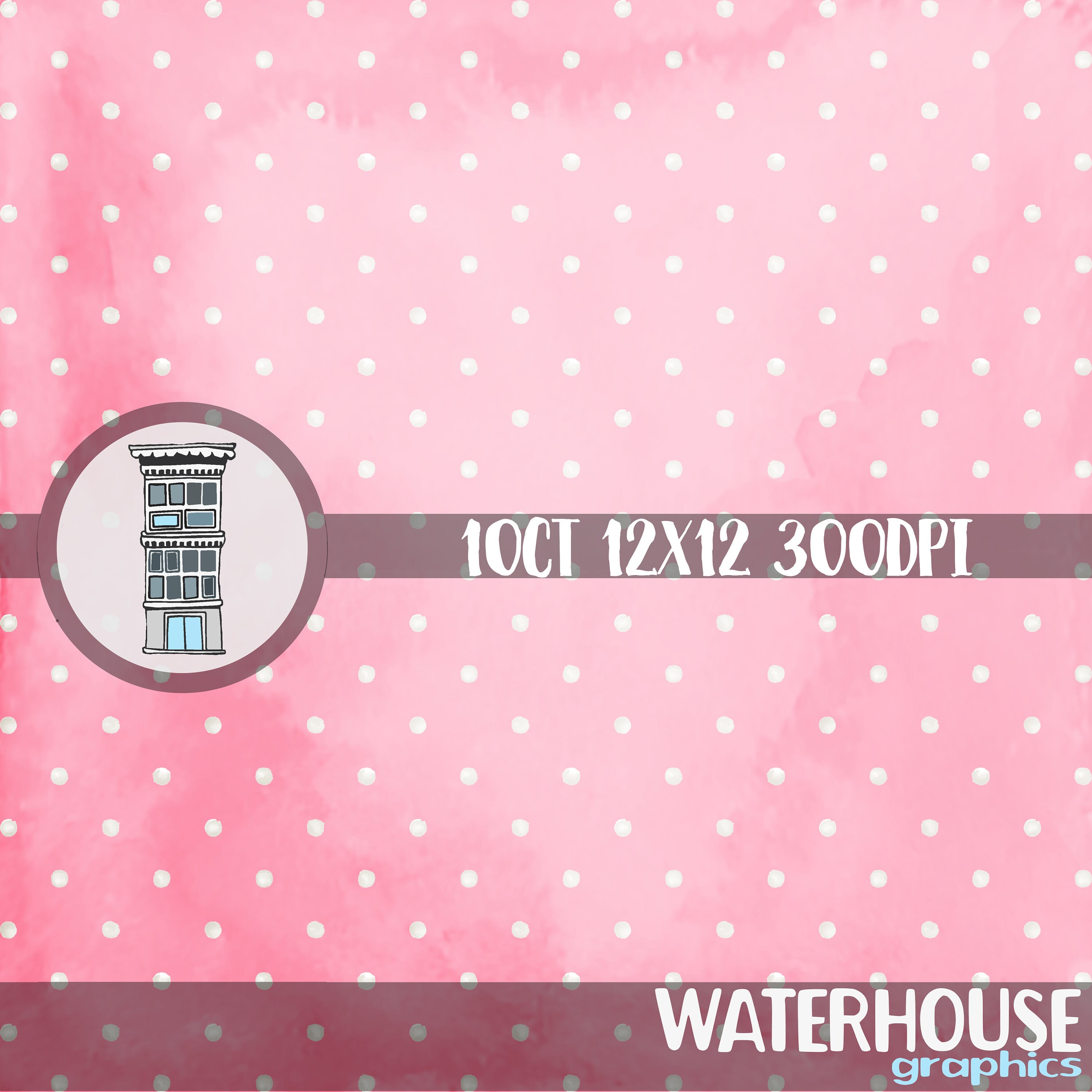 Watercolor PINK Digital Paper Pack INSTANT Digital DOWNLOAD Pink ...