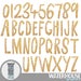GOLD Sparkle Alphabet Clip Art, Instant Digital Download, SPARKLING ...