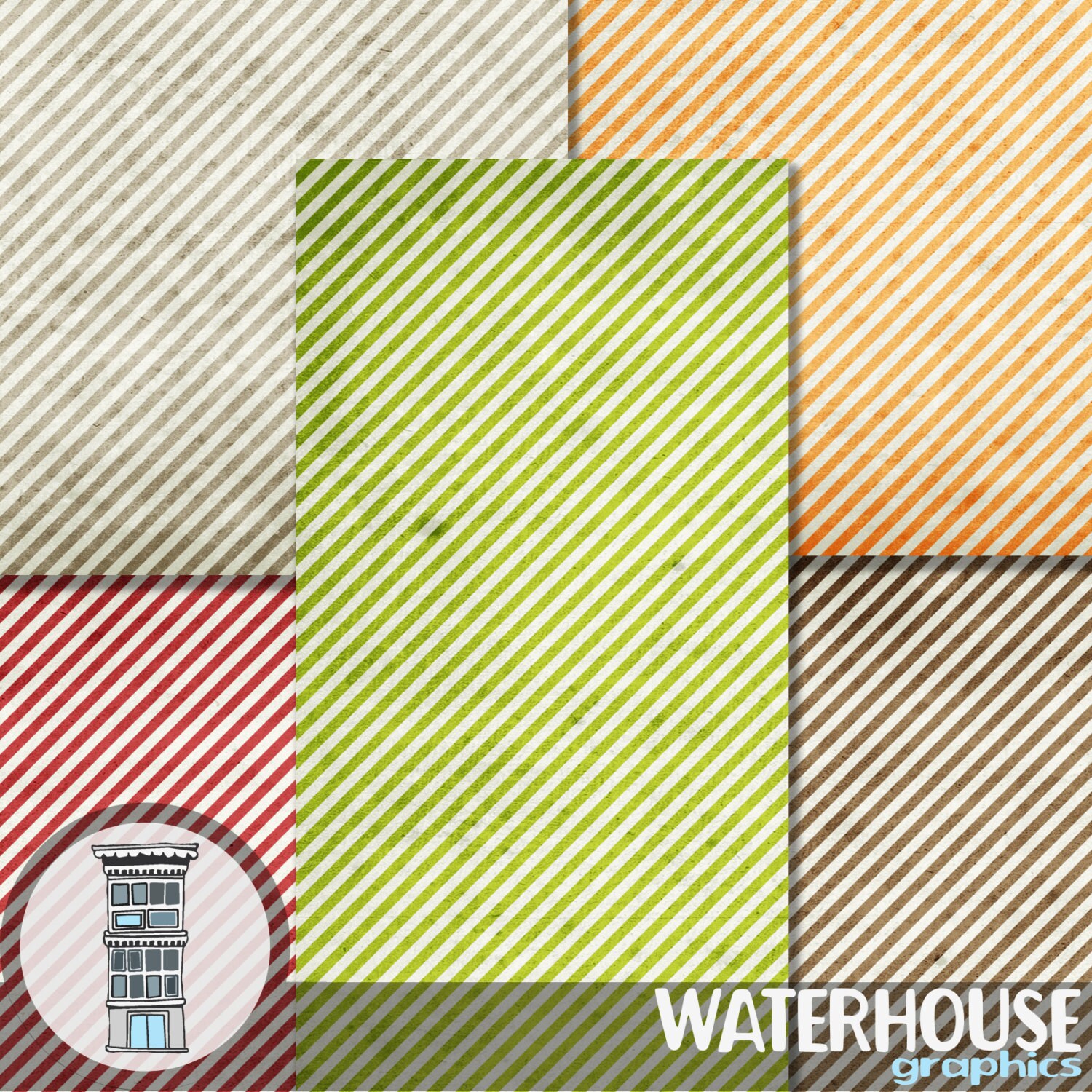 Digital Scrapbooking Paper Pack INSTANT DOWNLOAD 20ct Vintage | Etsy