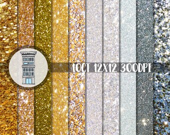 Gold Glitter Bling | Etsy