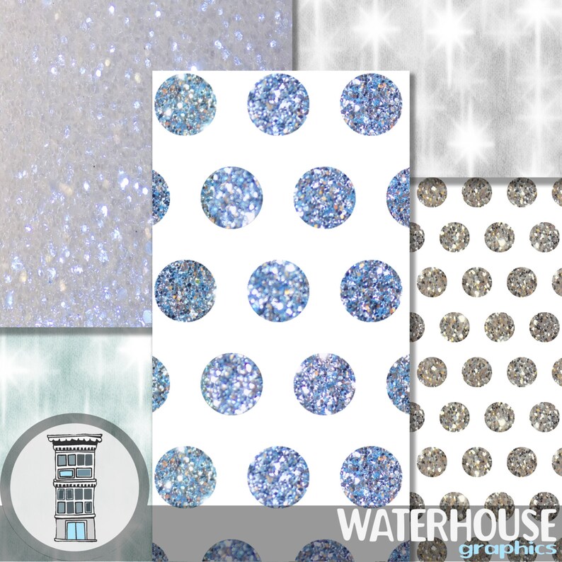 Holiday Digital Paper, Christmas Digital Paper, Instant Download ...