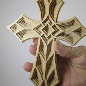 Layered Cross Style 1 CR03 - Etsy