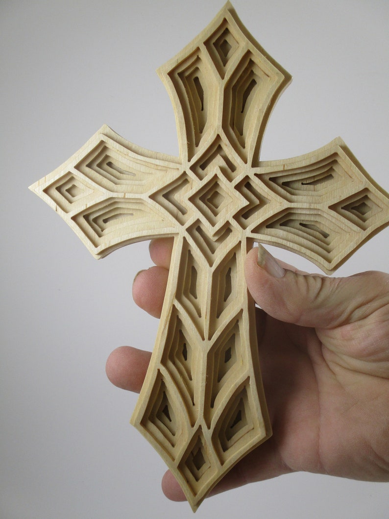 Layered Cross Style 1 CR03 - Etsy