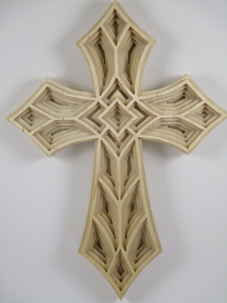 Layered Cross Style 1 CR03 - Etsy