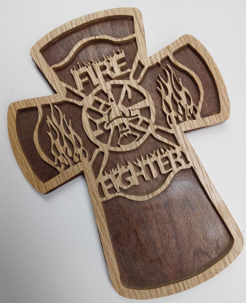 Fire Fighter's Cross PP05 - Etsy