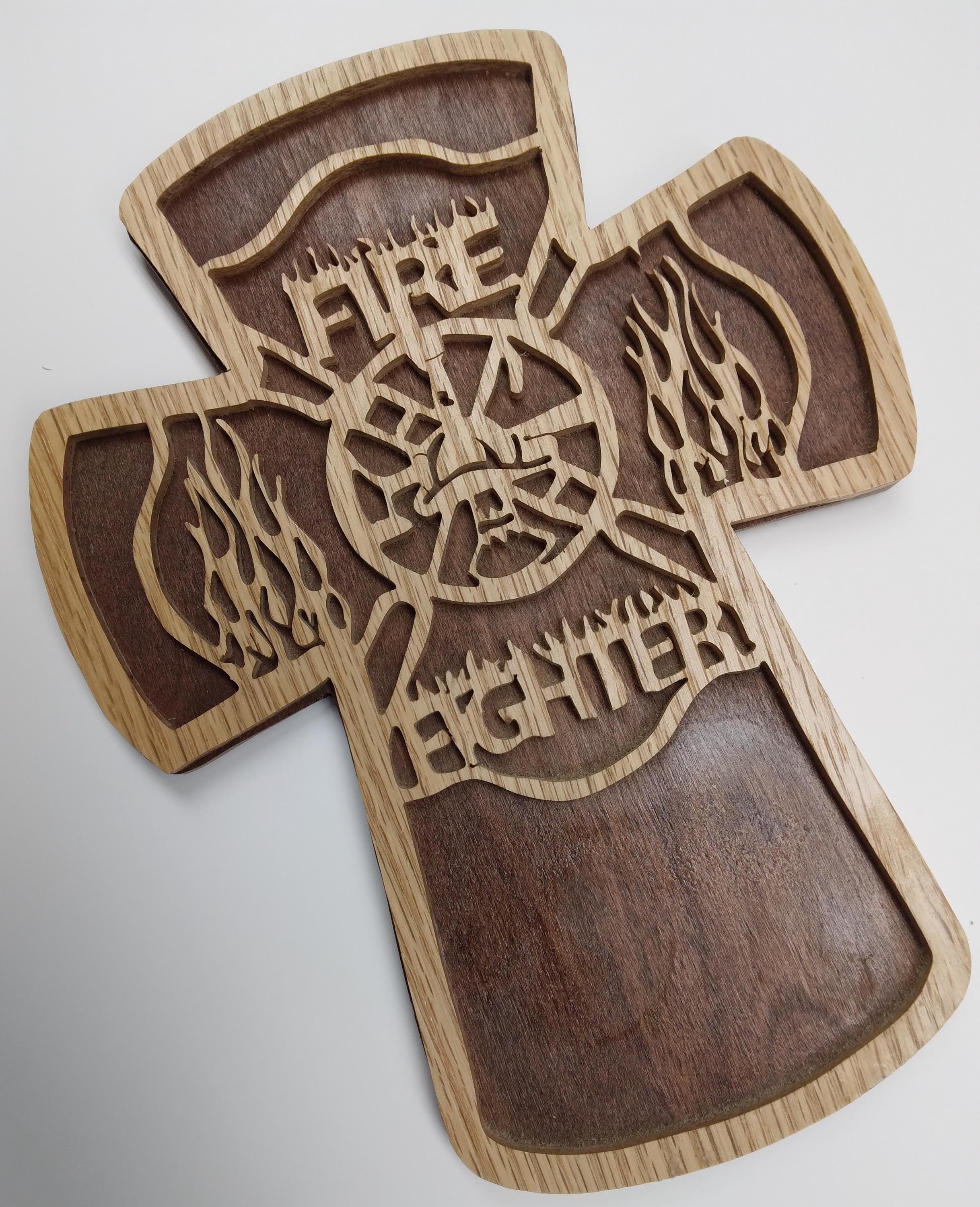 Fire Fighter's Cross PP05 - Etsy