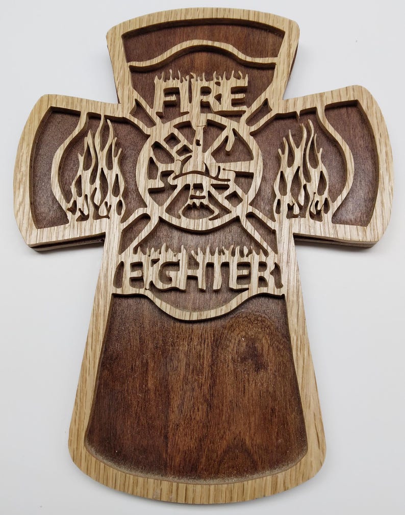 Fire Fighter's Cross PP05 - Etsy