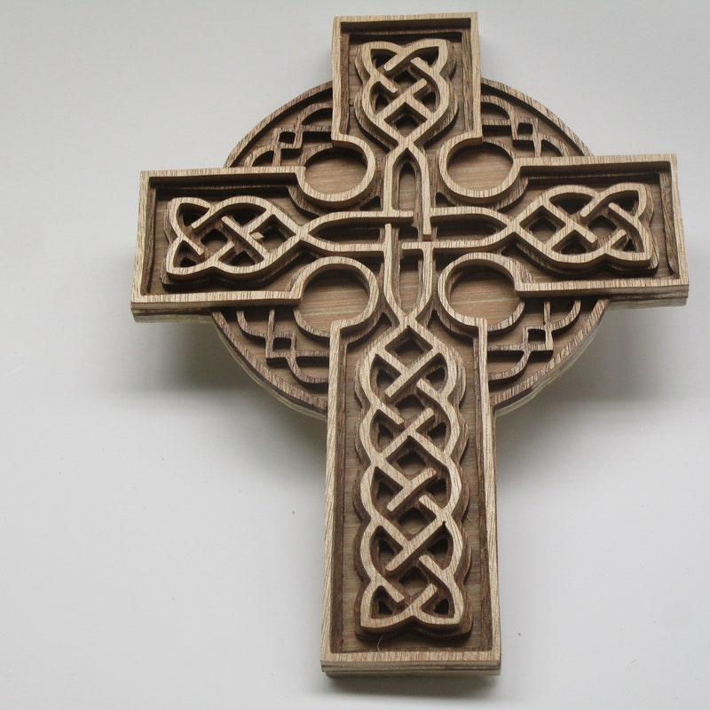 Wooden Celtic Cross - Etsy