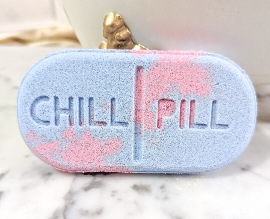 Cotton Candy Chill Pill Bath Bomb - Etsy