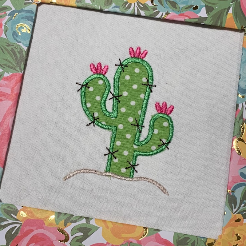 Cactus Embroidery - Etsy