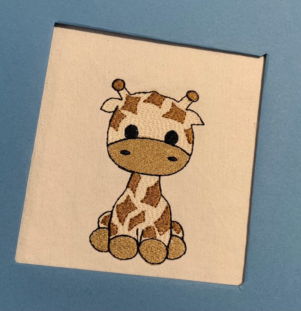 Giraffe Sketch Embroidery Designgiraffe Baby - Etsy