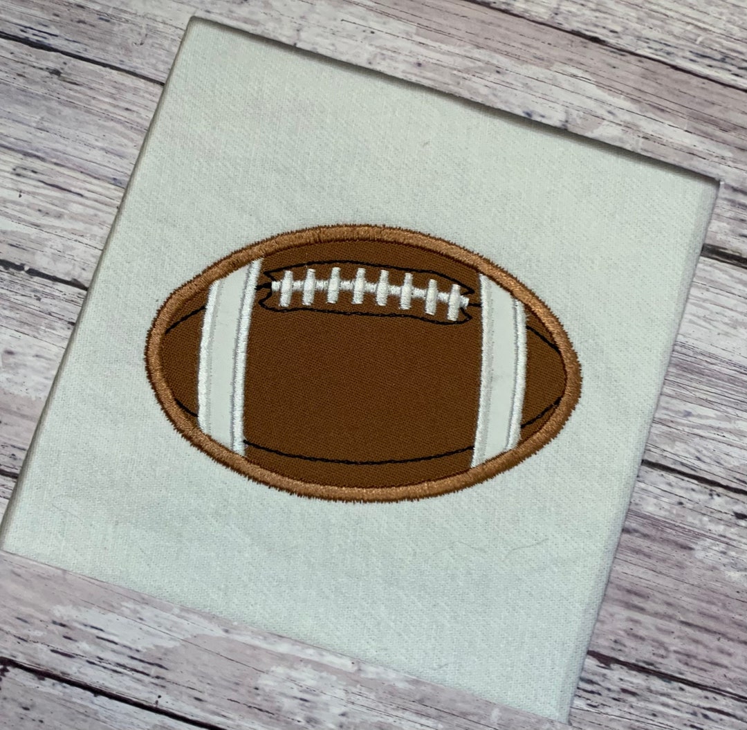 Football Applique Design,football Applique,football Design,football ...