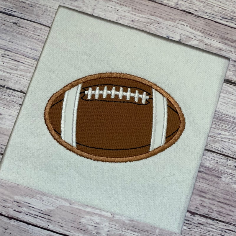 Football Applique - Etsy