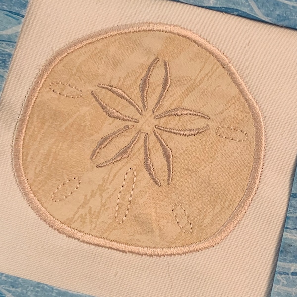 Sand Dollar Applique - Etsy