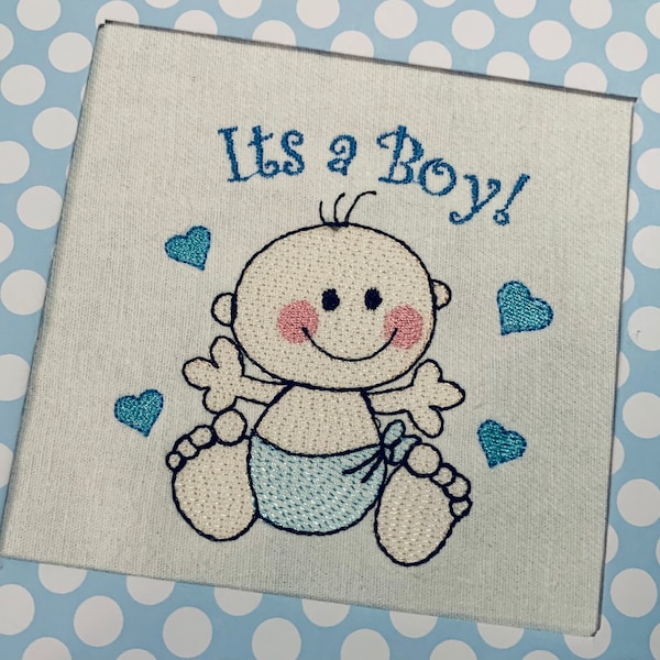 Baby Boy Embroidery - Etsy