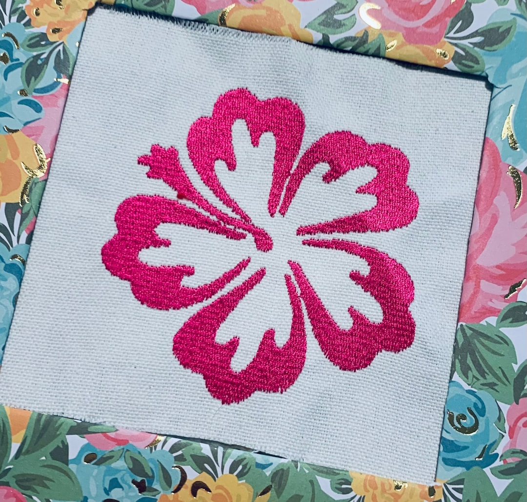 Hibiscus Embroidery Design,hibiscus Embroidery,hibiscus Design,hibiscus ...