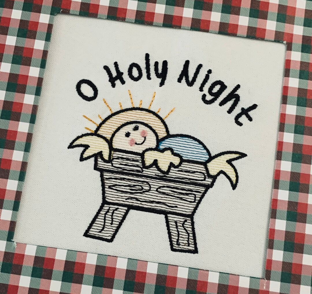 Manger Baby Sketch Embroidery Design,manger Baby Embroidery Design,baby ...