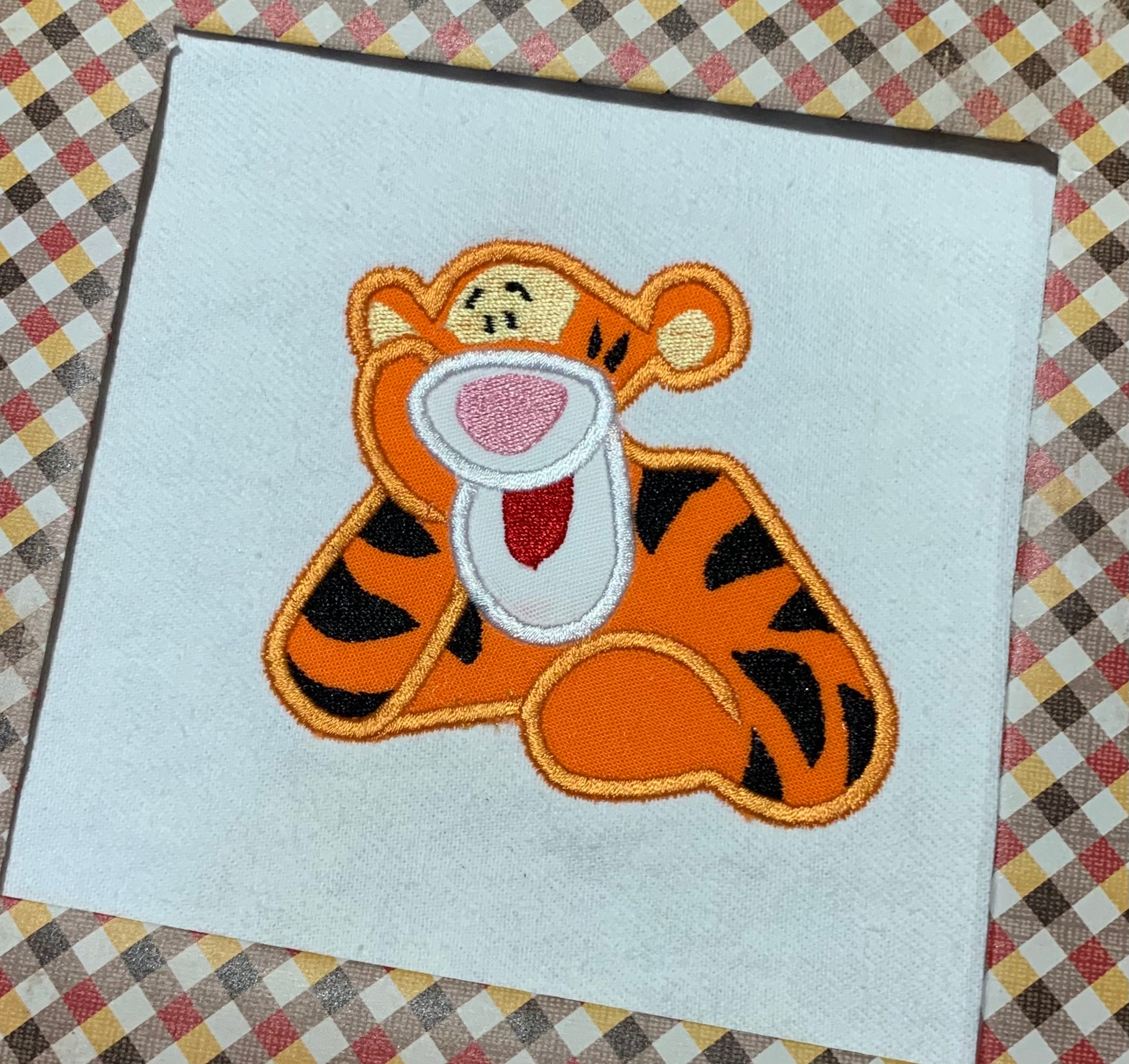 Tigger Character Applique Design,tigger Applique Design,tigger ...