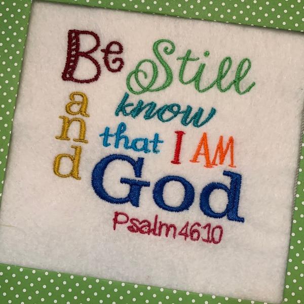 Scripture Embroidery - Etsy