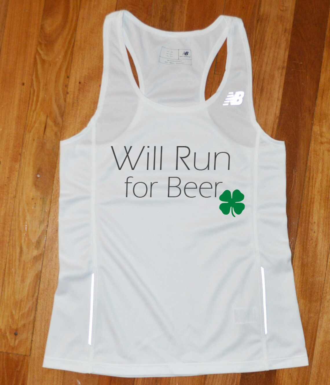 Will Run for Beer Runner Jersey - Will Run for Beer Running Singlet ...