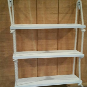 Nautical Rope Shelf / Rope Shelf / Nautical Shelf / Nautical Nursery ...