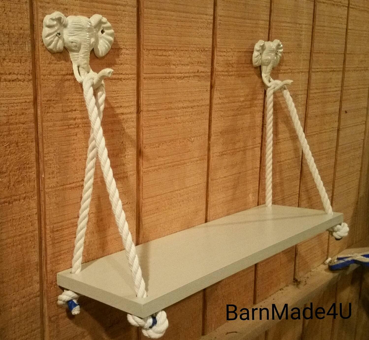 Safari Nursery Shelf Elephant Shelf Jungle Nursery Swing Rope | Etsy