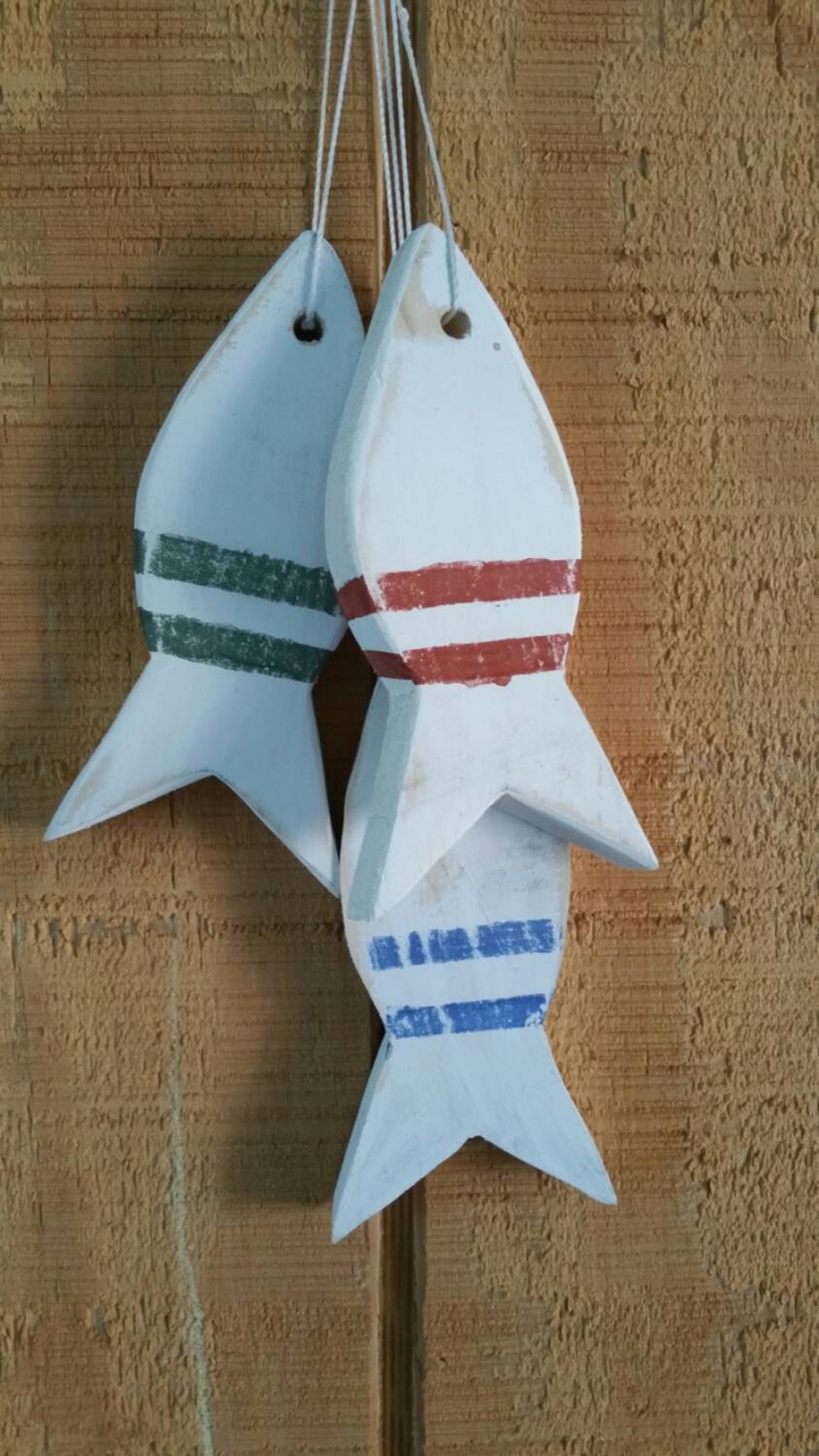 Fish Fence Hanging Nautical Nautical Decor Nautical Nursery - Etsy