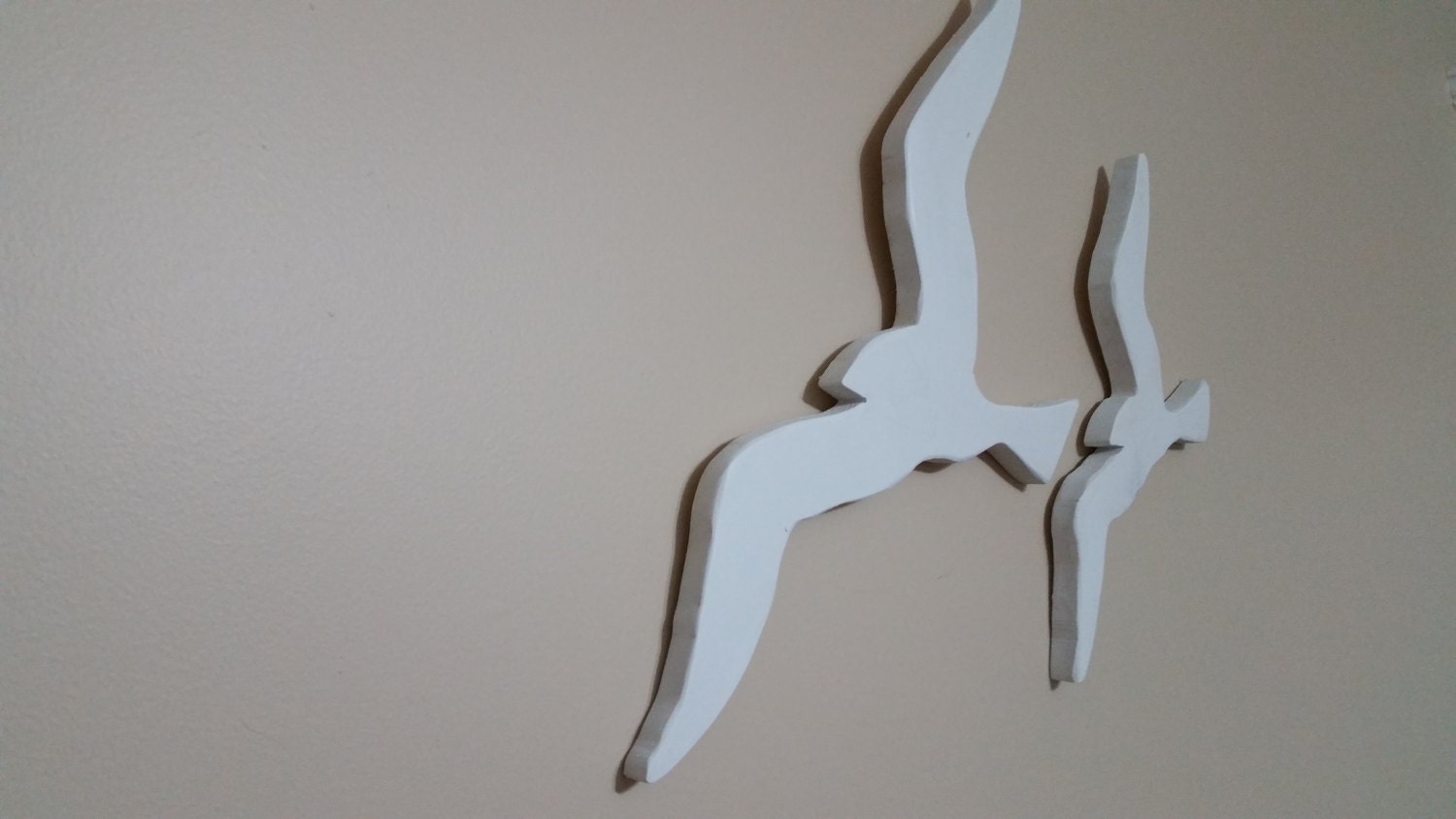 Seagull White Wall Hanging Beach Decor Nautical Nursery - Etsy