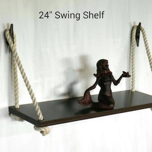 Nautical Decor Shelf Nautical Nursery Nautical Organization Rope Shelf ...