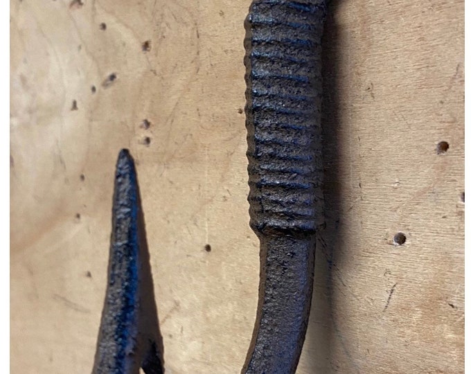 Cast Iron Fish Hook: Nautical Wall Decor, Towel/coat Hook - Etsy