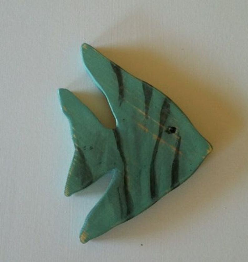 Angelfish Wooden Fish Wall Art Fish Decor Fish Wall - Etsy Hong Kong