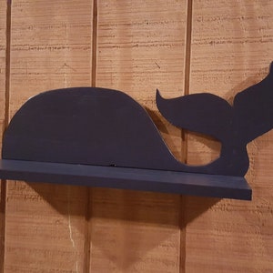 Hand Cut Pine Whale Shelf - Nautical Nursery Decor - Etsy