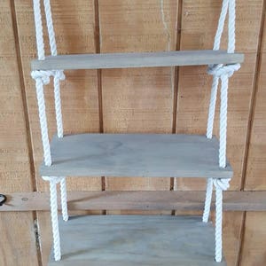 Nautical Nursery Shelf -nautical Rope Shelf - Nautical Shelf - Nautical ...