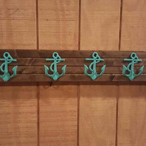 Anchor Coat Rack - Etsy