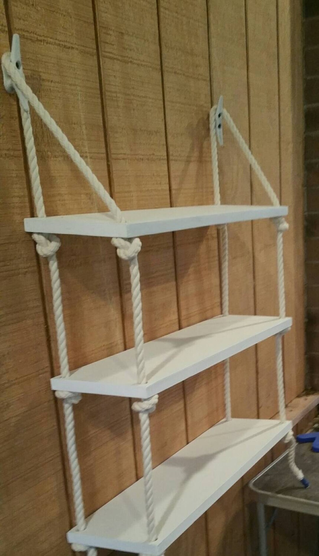 Nautical Rope Shelf / Rope Shelf / Nautical Shelf / Nautical Nursery ...