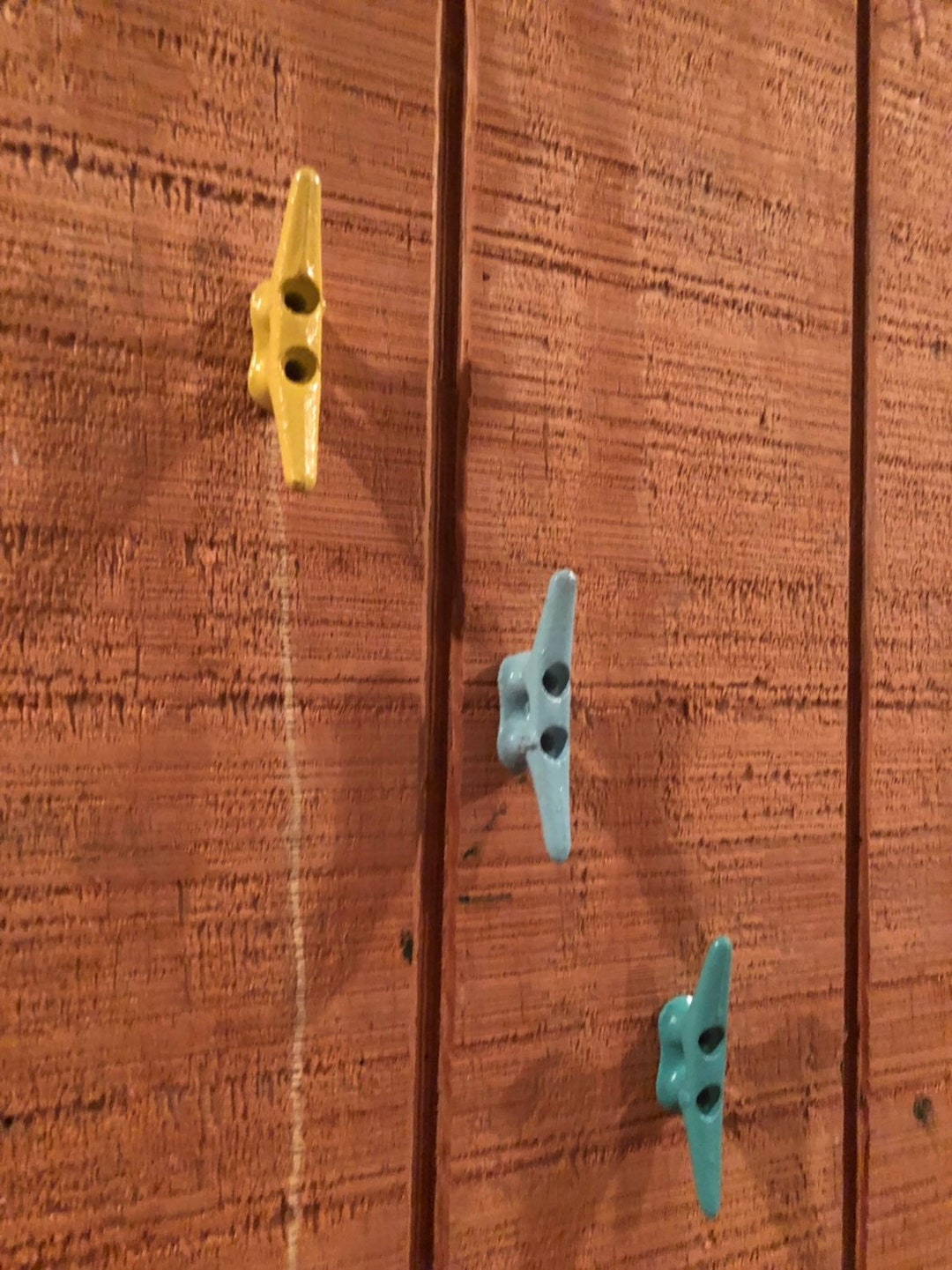 Painted 4" Boat Cleat: Nautical Decor Drawer Pull or Curtain Tie Back ...