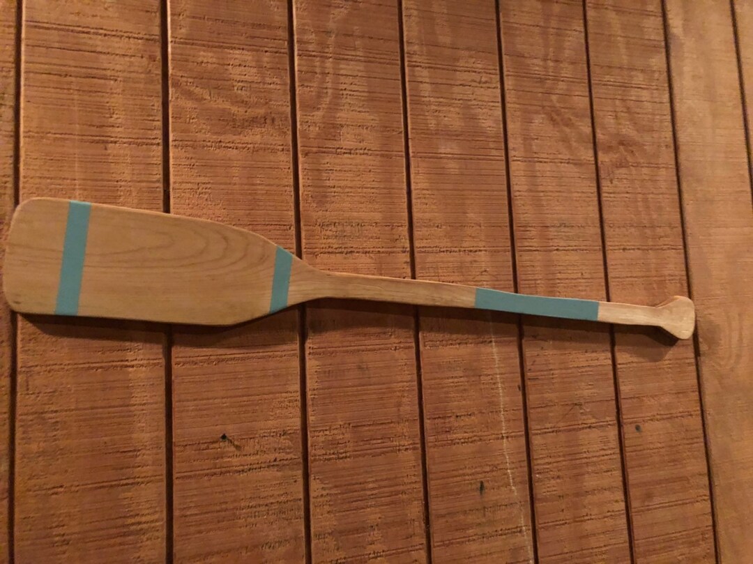 Honey Oak Stained Oar Wall Decor: Nautical Nursery, Cabin, Lodge - Etsy