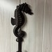 Seahorse Cast Iron Seahorse Hook / Nautical Hook / Nautical Nursery ...
