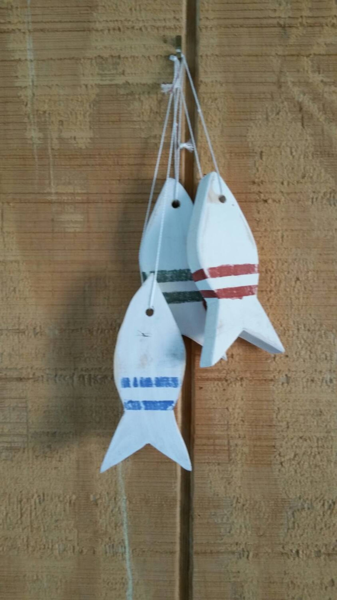 Fish Fence Hanging Nautical Nautical Decor Nautical Nursery - Etsy