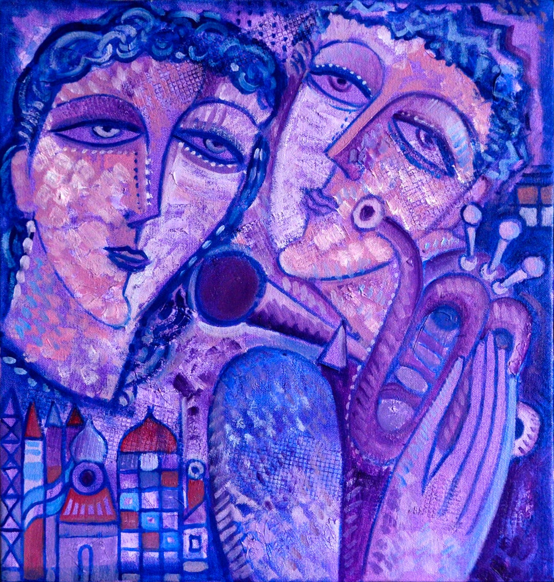 Large Painting Cubism, Picasso Style,cubist Painting ,contemporary ...