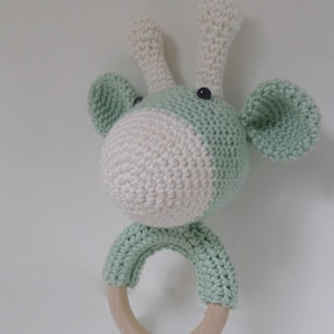 Rattle Giraffe Handmade - Etsy