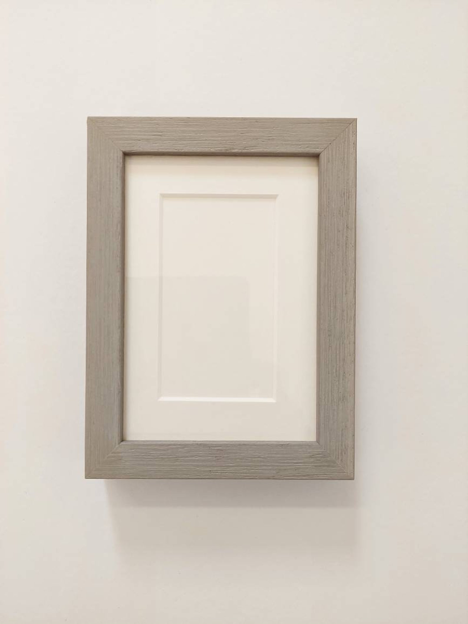 Wood Picture Frame With Mount: 5x3.5" or 3.5x2" Photo - Etsy