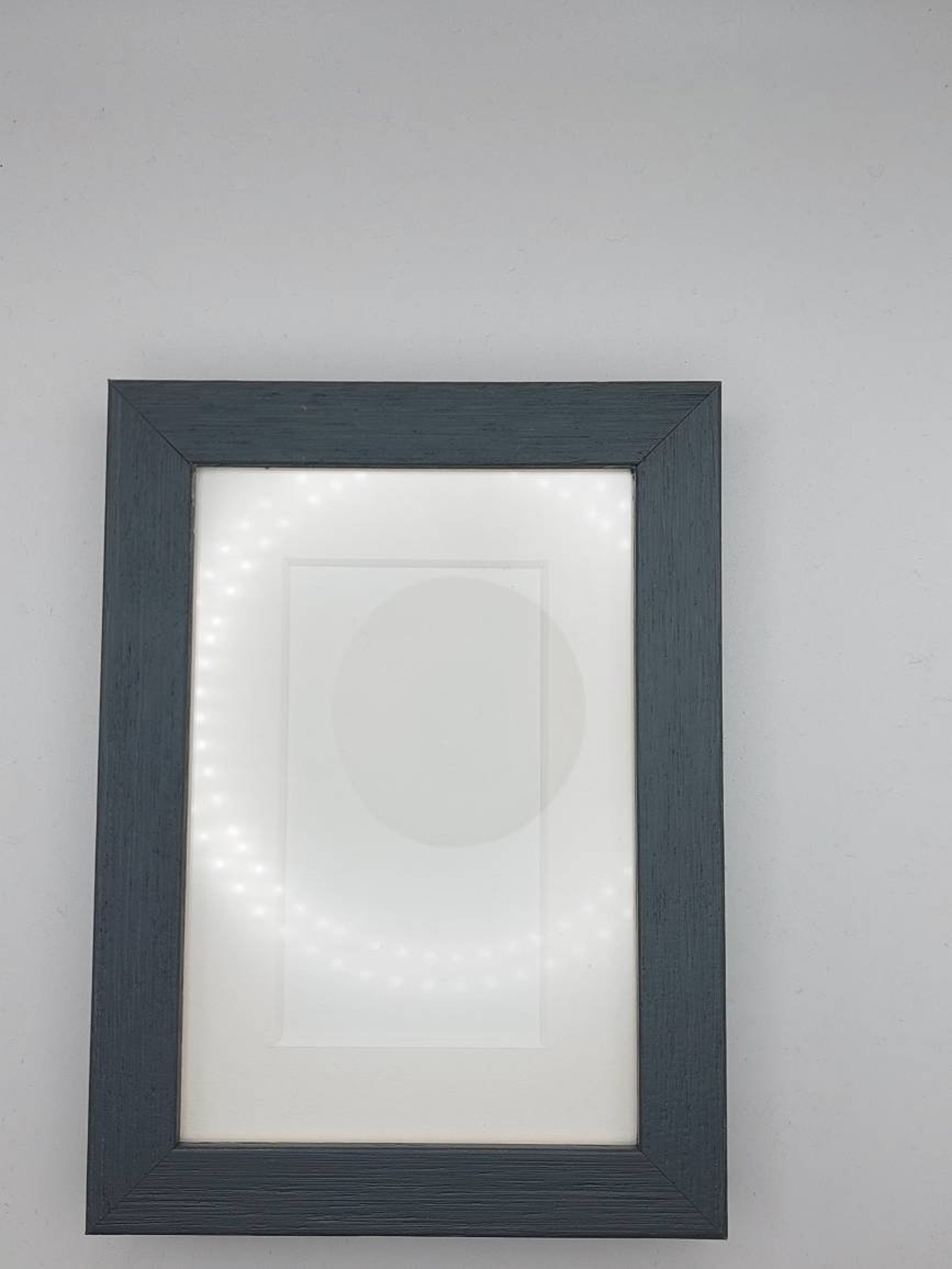Wood Picture Frame With Mount: 5x3.5" or 3.5x2" Photo - Etsy