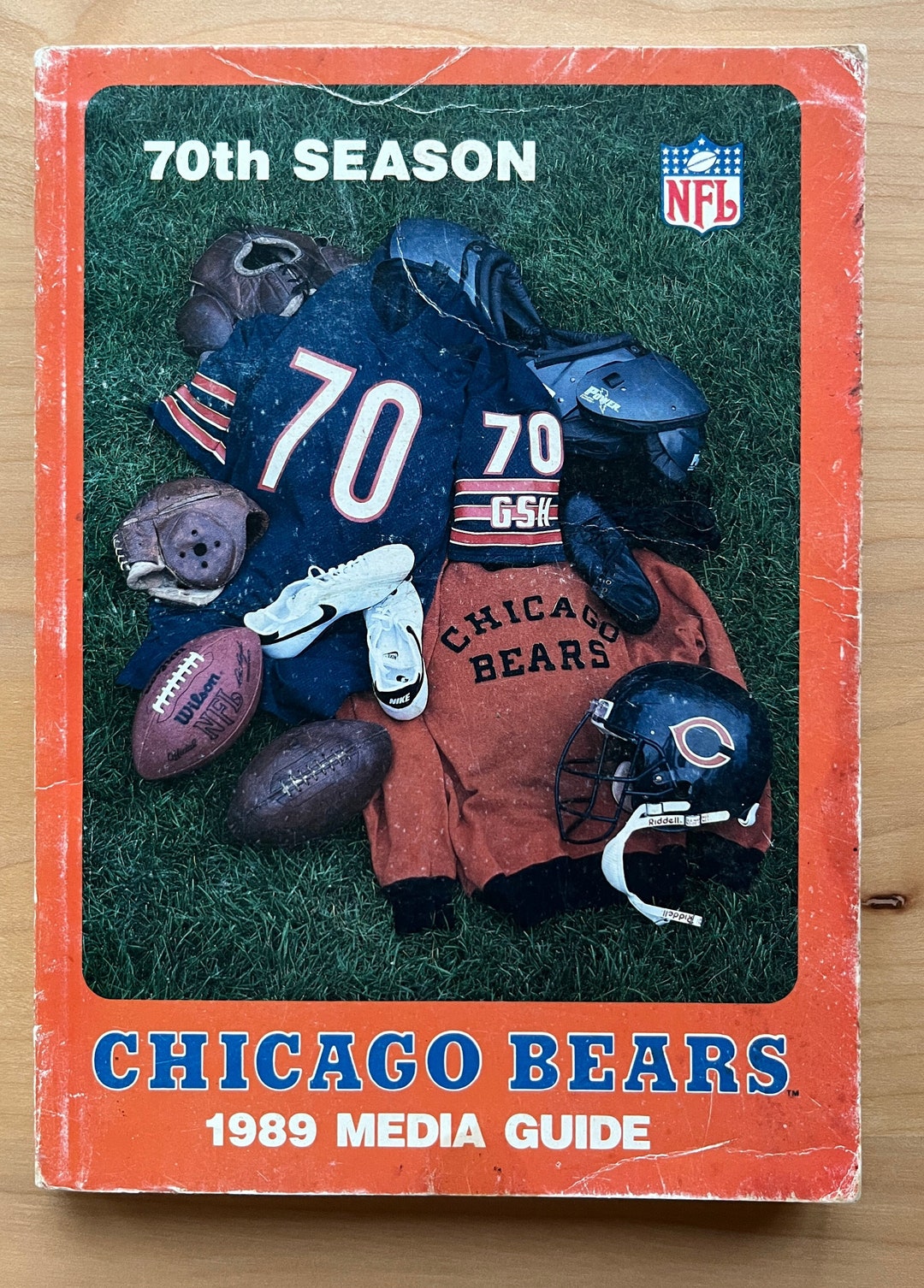 Chicago Bears 1989 Media Guide | Free Shipping in the U.S. - Etsy