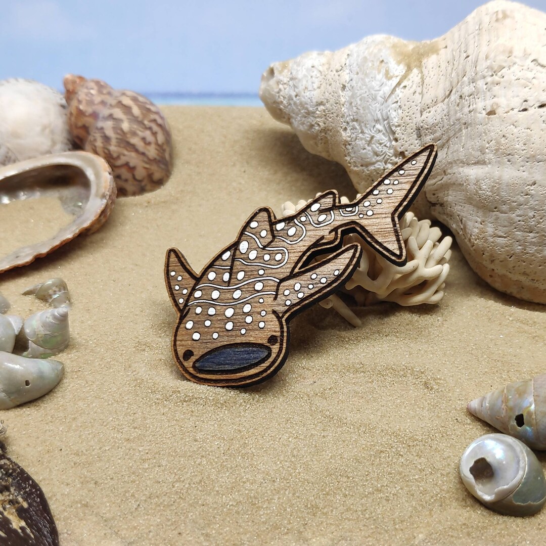 Whale Shark Pin I Sark Collection - Etsy