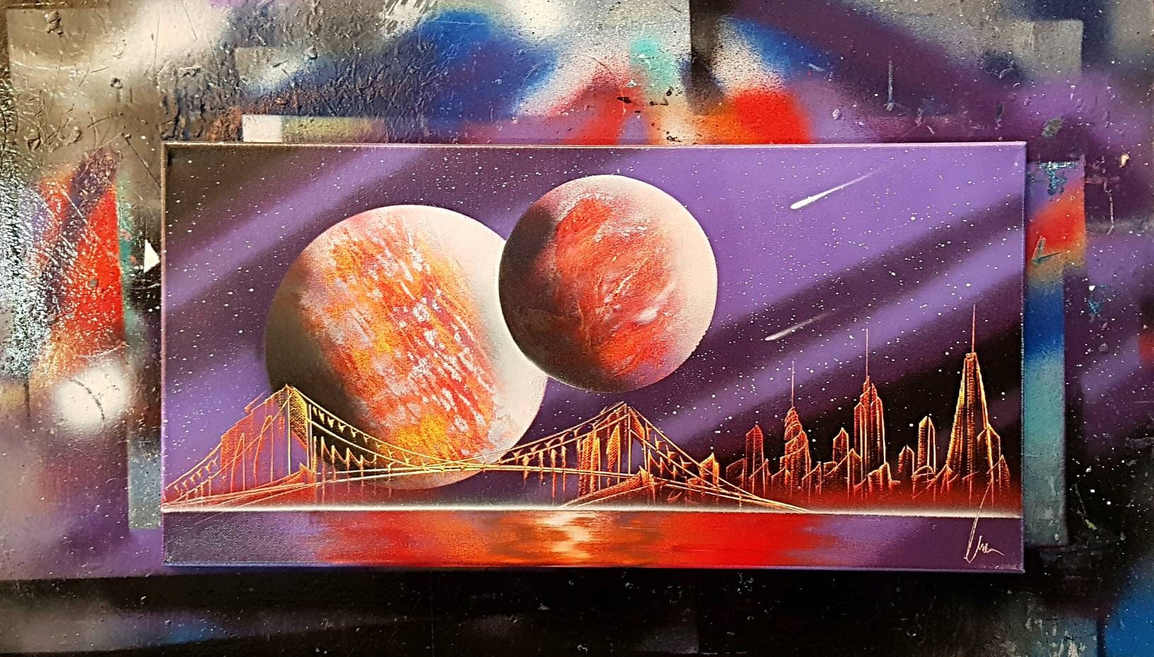 Space Painting Spray Paint