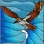 Stained Glass, Mosaic, or Quilt Pattern, Falcon, Digital Download - Etsy