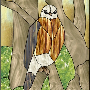 Stained Glass, Mosaic, or Quilt Pattern, Falcon, Digital Download - Etsy